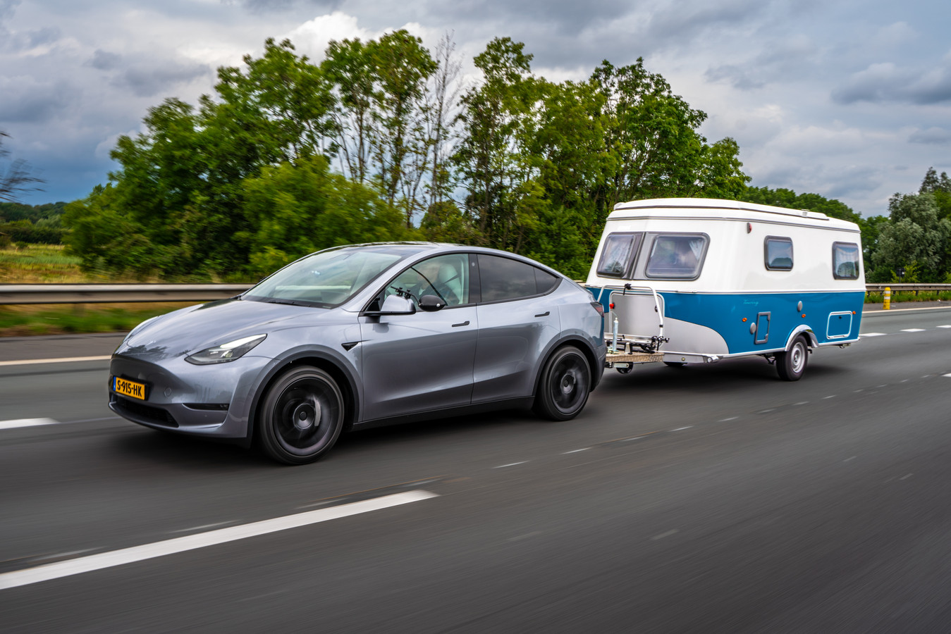 In 5 jaar tijd 20x zoveel elektrische trekauto's - Camp to Go