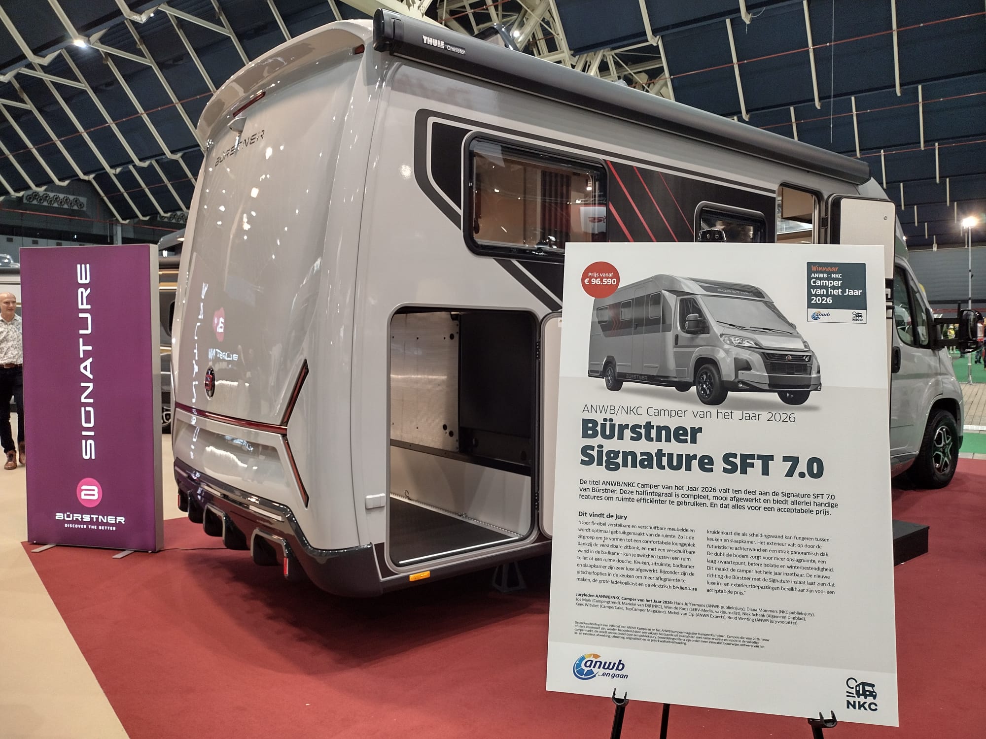 Camper van het Jaar 2026 is de Bürstner Signature - Camp to Go