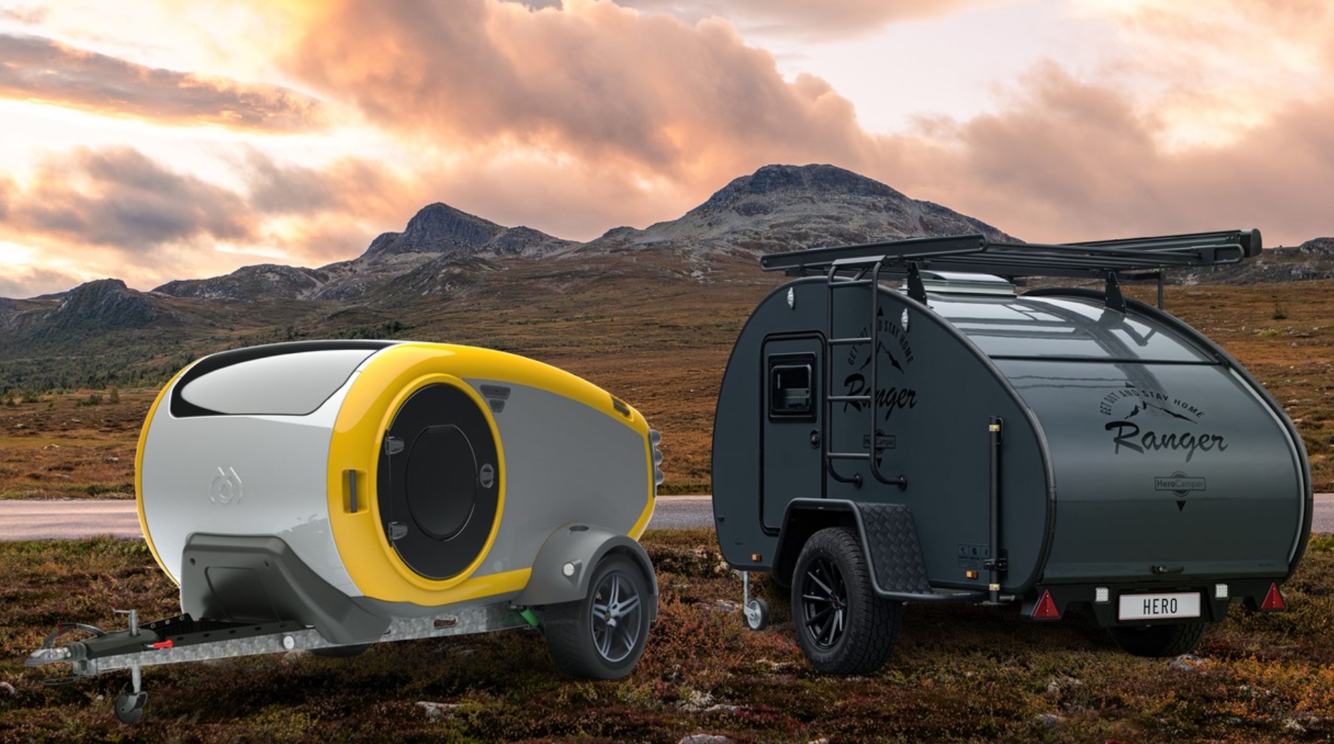 Mini-caravans uit IJsland en Denemarken gaan samen groeien - Camp to Go