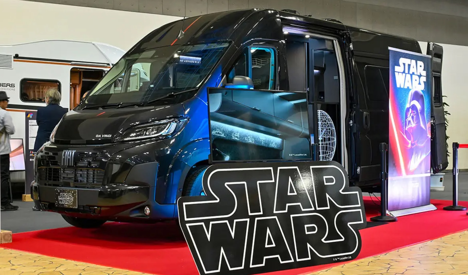 5 stuks van de officiële Star Wars camper worden verloot onder fans ...